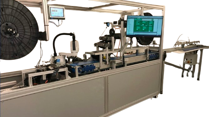 Solar stringer Machine