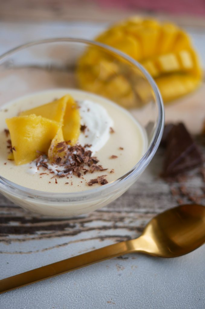 MANGO-PROTEINPUDDING - Stine Haslestad