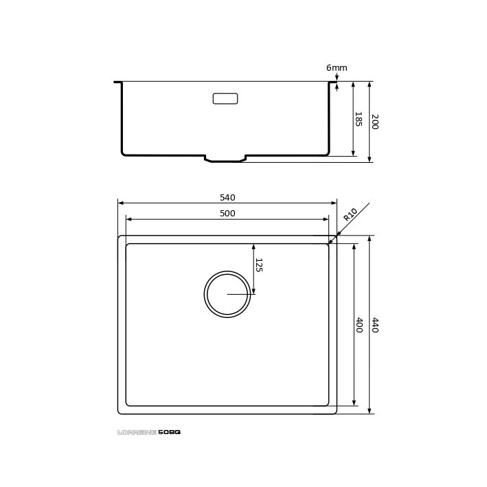 Lorreine 50BQ-FU Plug Gun metal