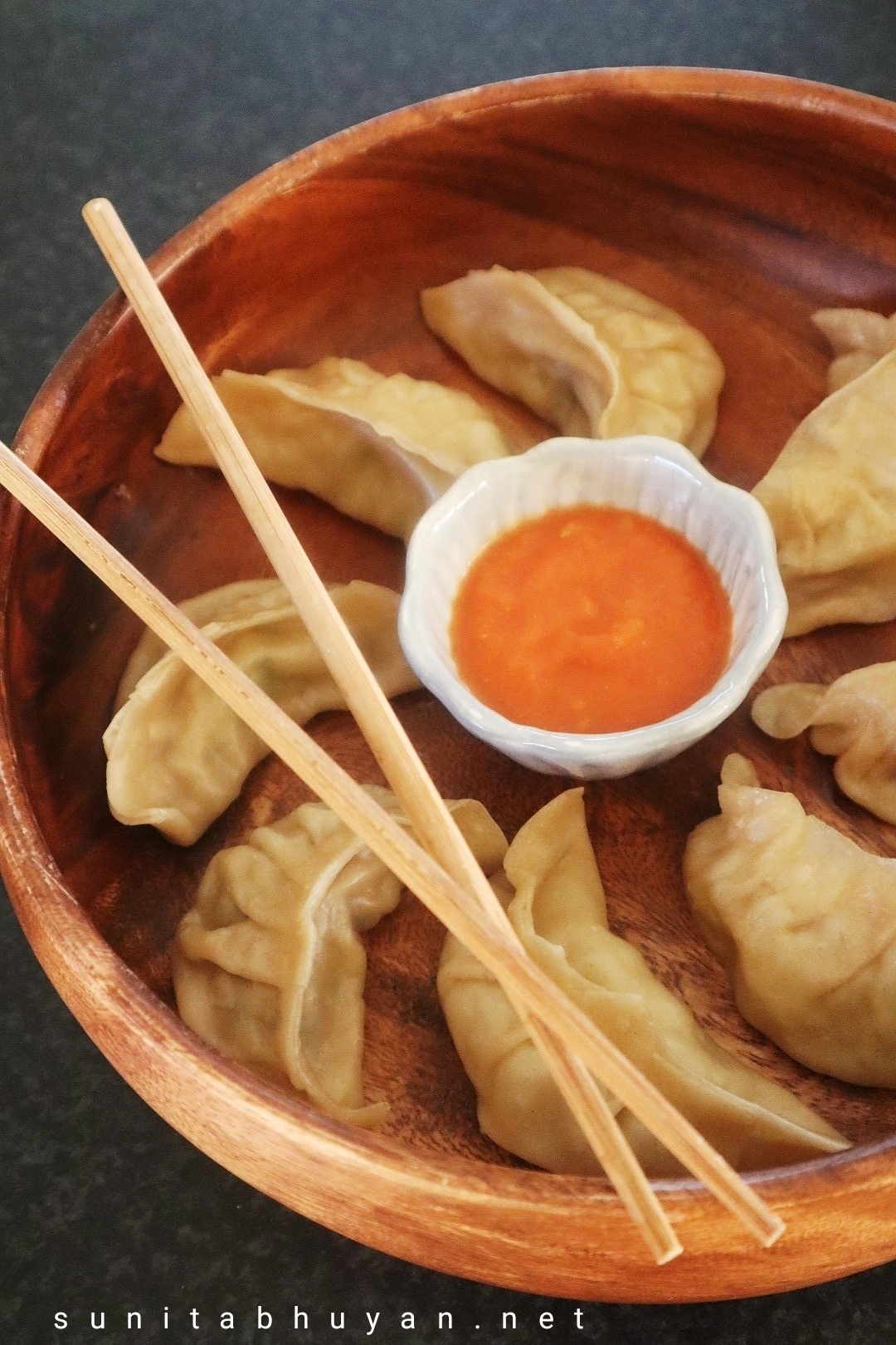 Pork momos l Pork dumplings - Sunita's World - life and food!