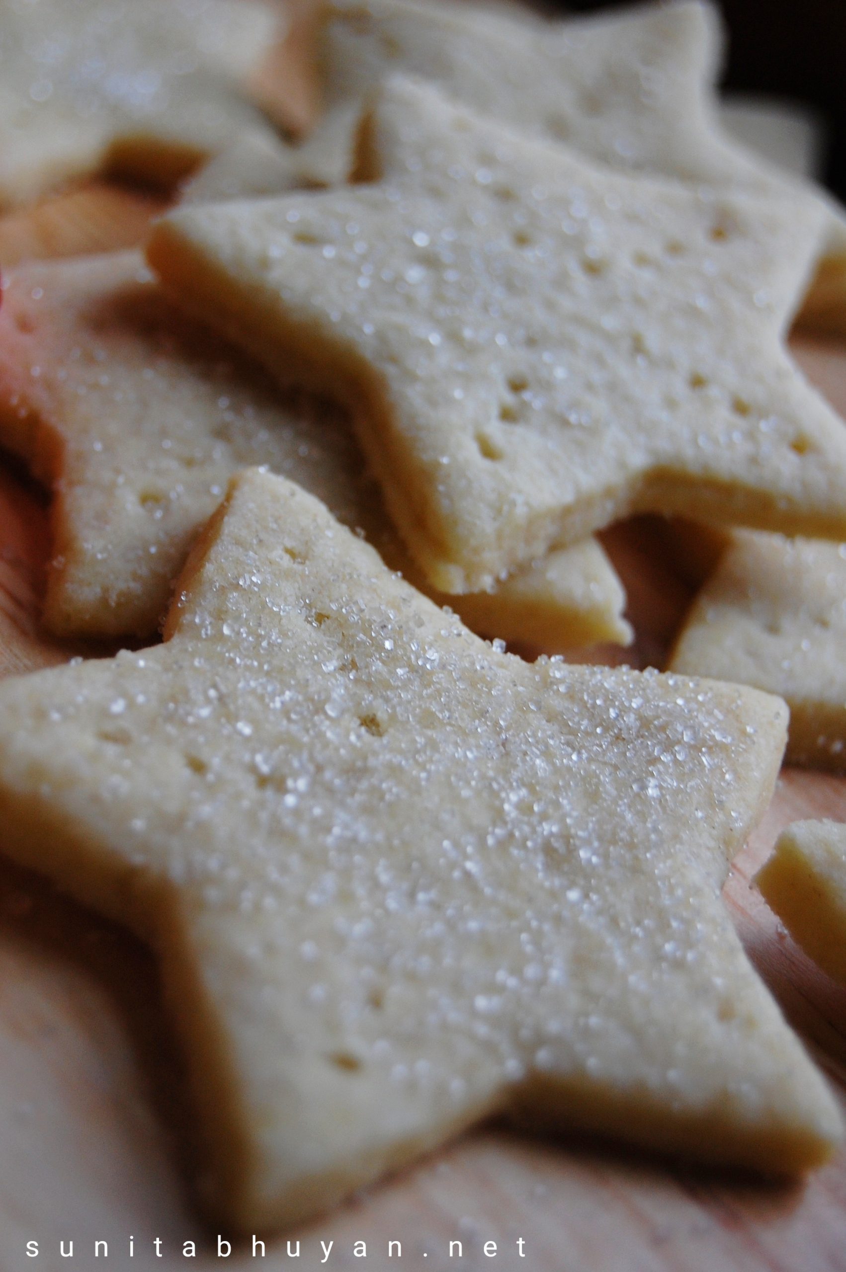 Shortbread stars - Sunita's World - life and food!