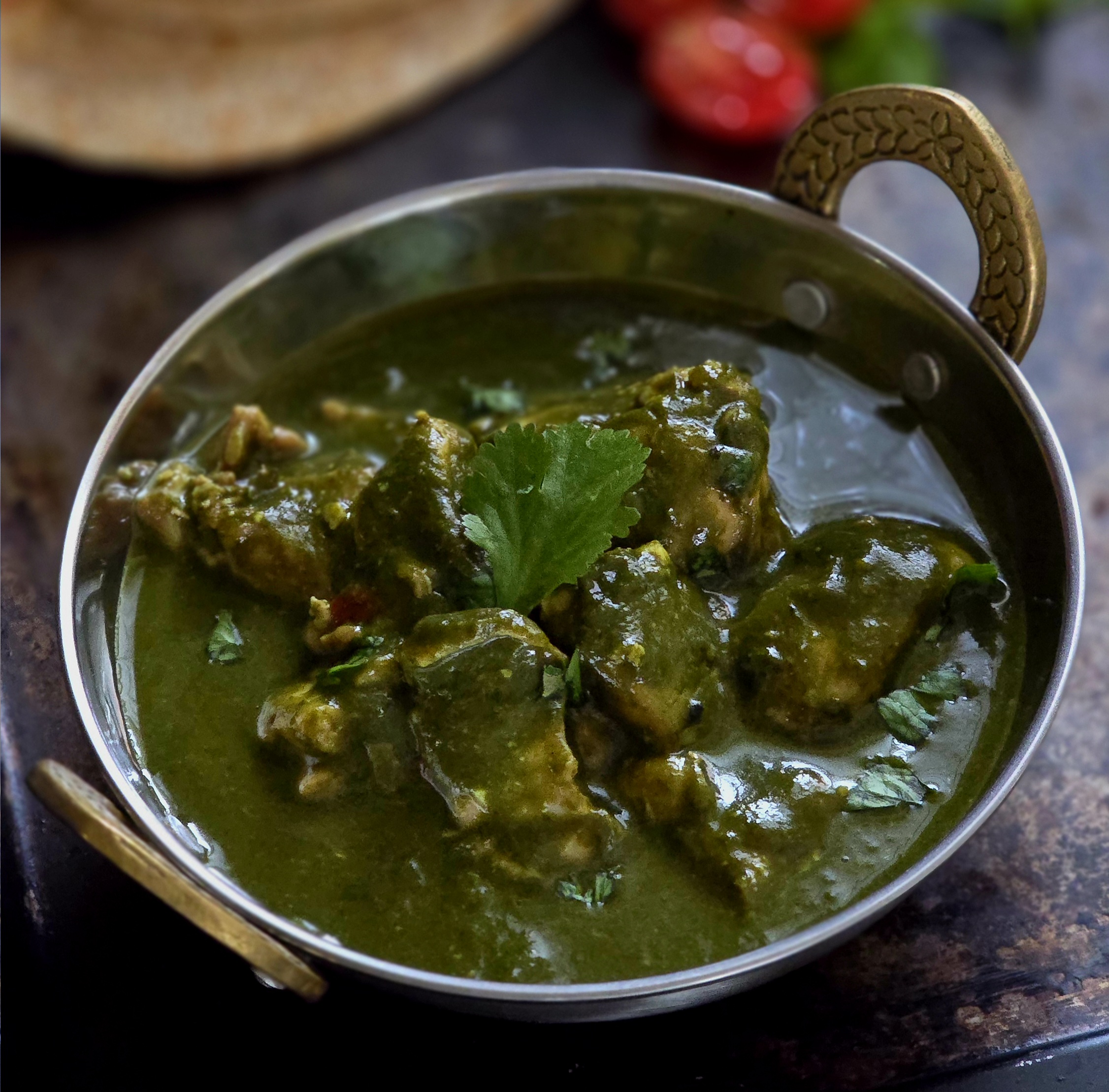 Palak Murgh I Spinach Chicken Curry - Sunita's World - life and food!