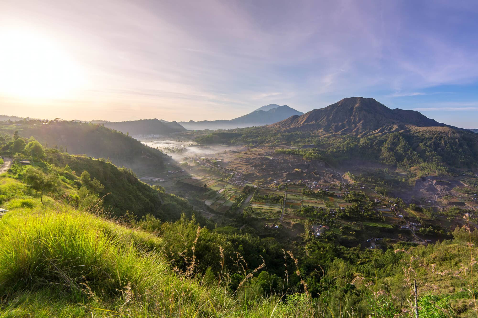 Sunrise over Pinggan Village in Bali: An experience you can't miss ...