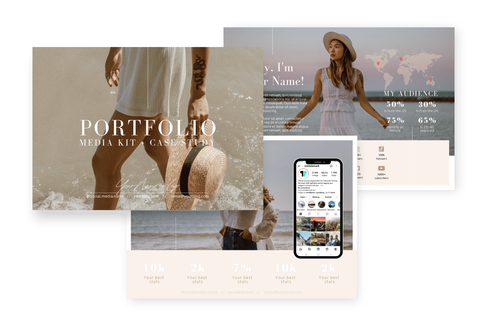 How to create a media kit for content creators/influencers + example (2025)