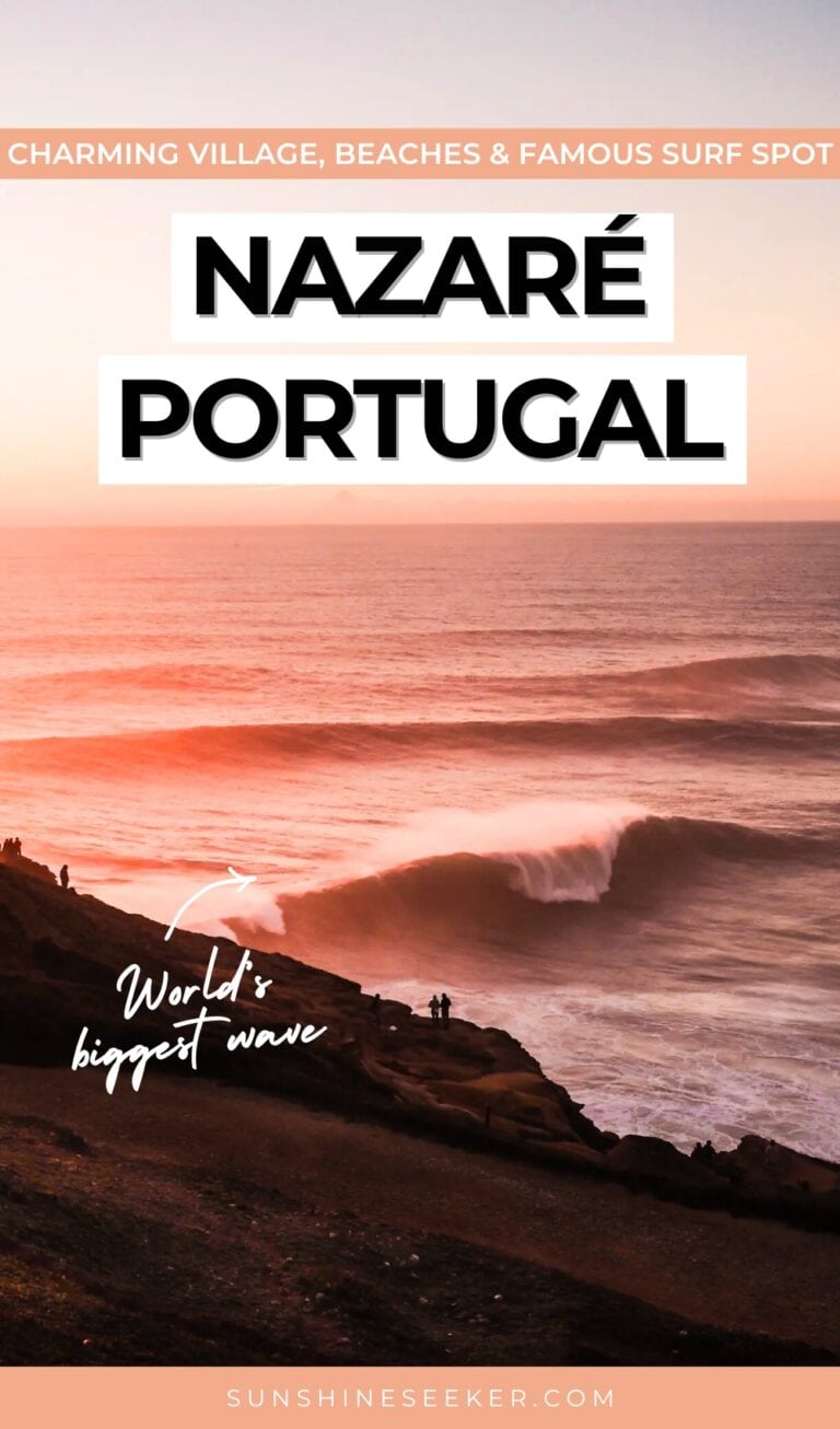 The best of Nazaré in one day: Sun, sand & huge surf (2025)
