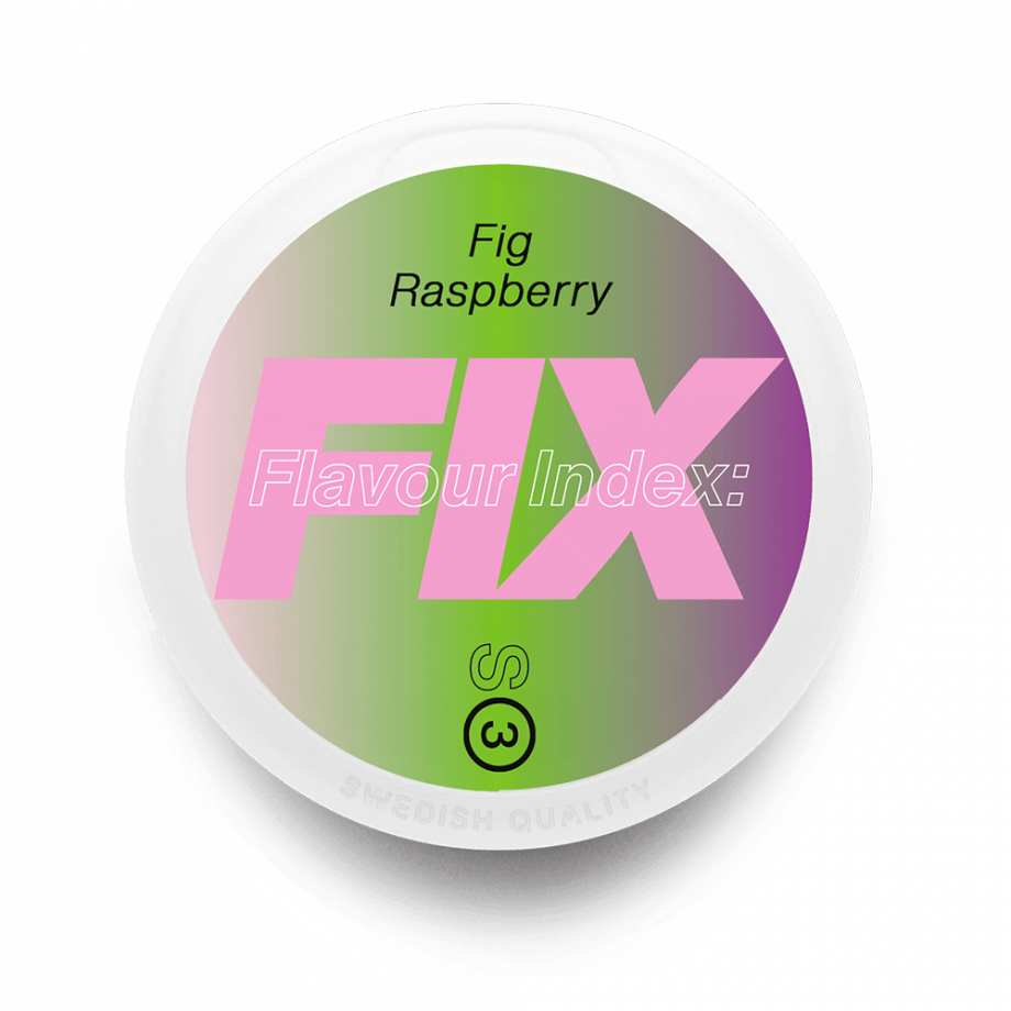 Fix Fig Raspberry All White Snus - Swenico