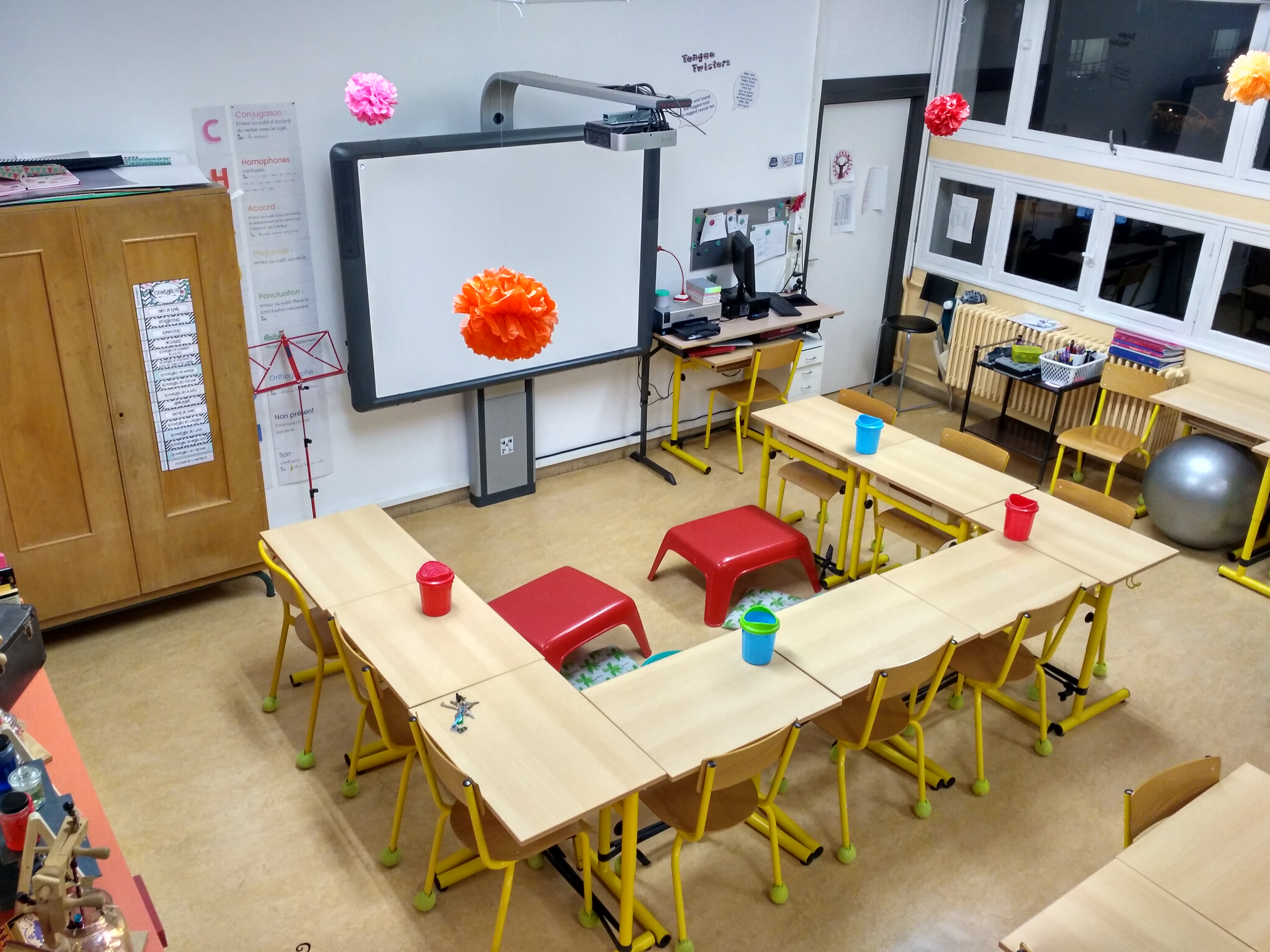 La salle de classe version 2018/2019 – Tablettes & Pirouettes