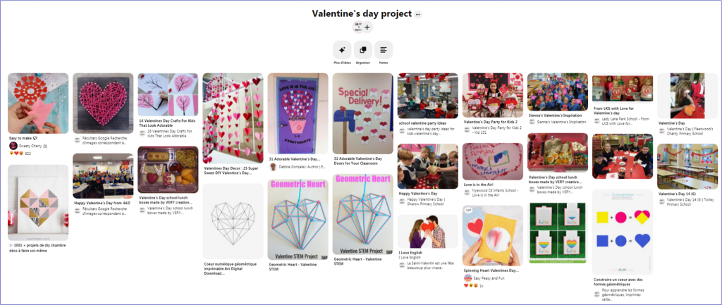 La Saint Valentin à l’école – Tablettes & Pirouettes