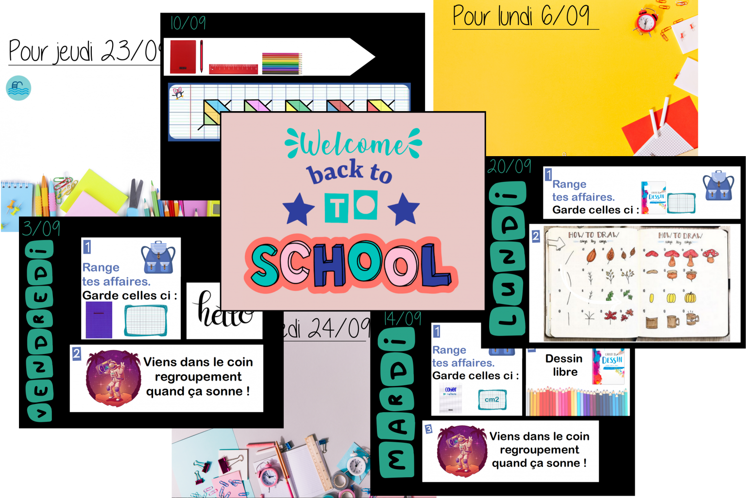 Support numérique d’accueil des élèves – Tablettes & Pirouettes