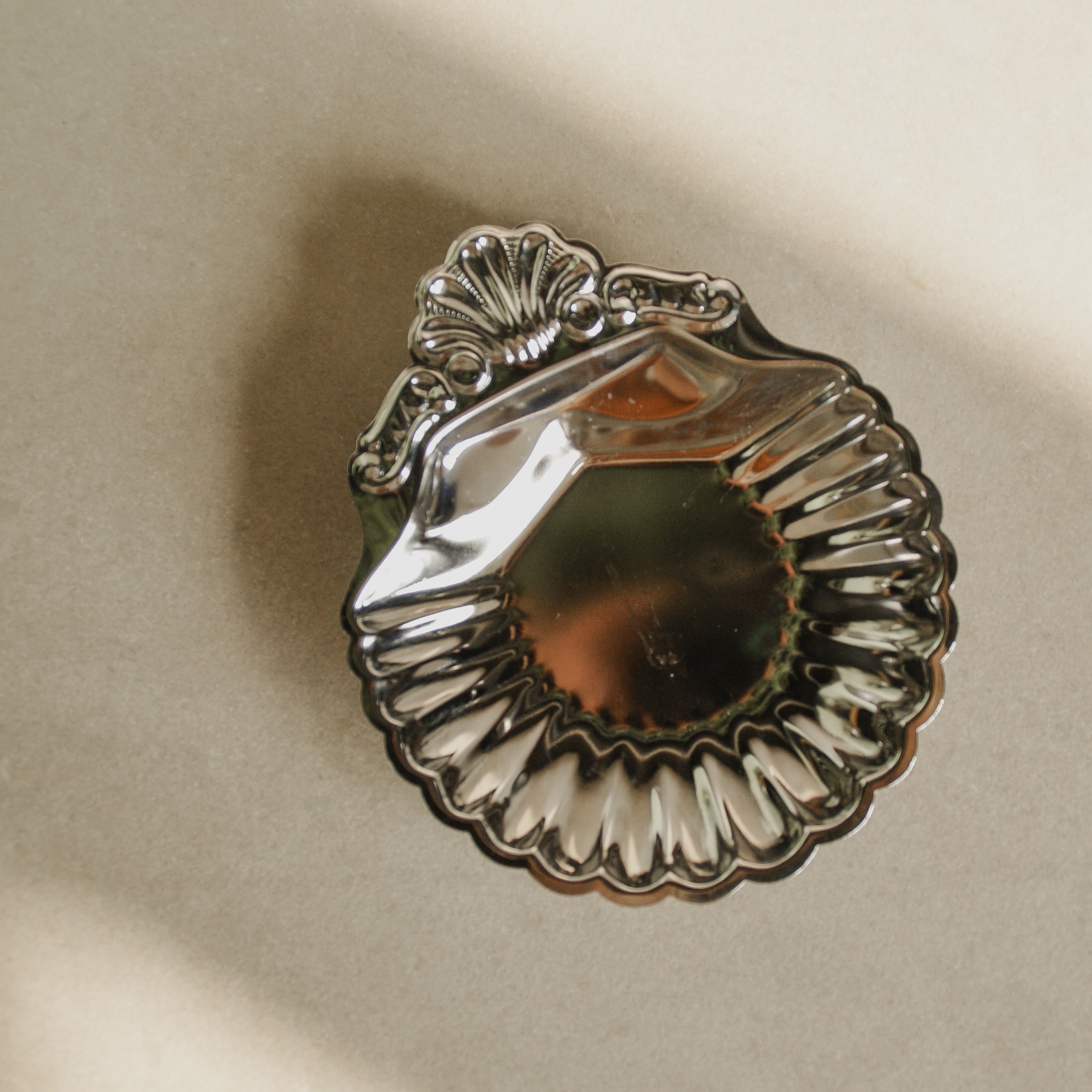 Sea shell dish inox - Tafelgeluk