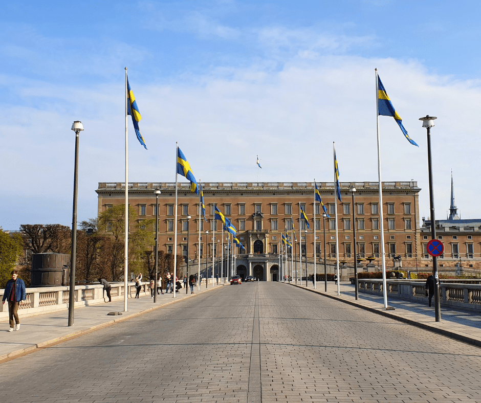 The Swedish Royal Palace in Gamla Stan (Stockholm) The Swedish Royal Palace in Gamla Stan (Stockholm)