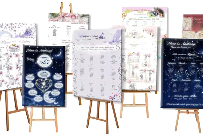 Plan de Table : Organisez Votre Réception avec Style – Universe Faire ...