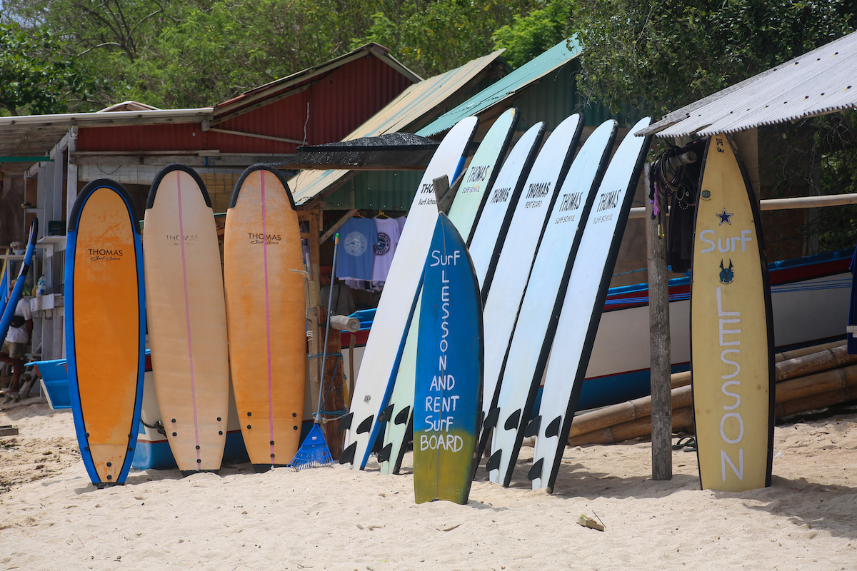 Thomas Beach surf spot guide for beginners