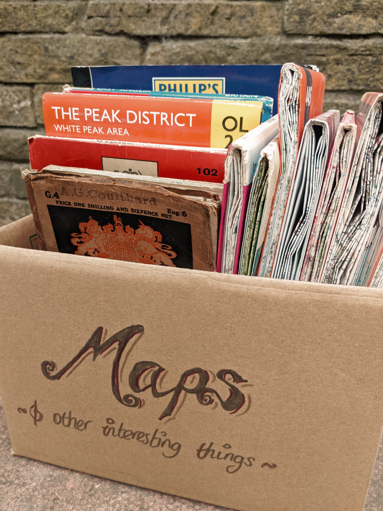 A Box of Maps and Time-Travelling - The Ginger Feather