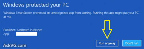 SmartScreen Blocks the Download