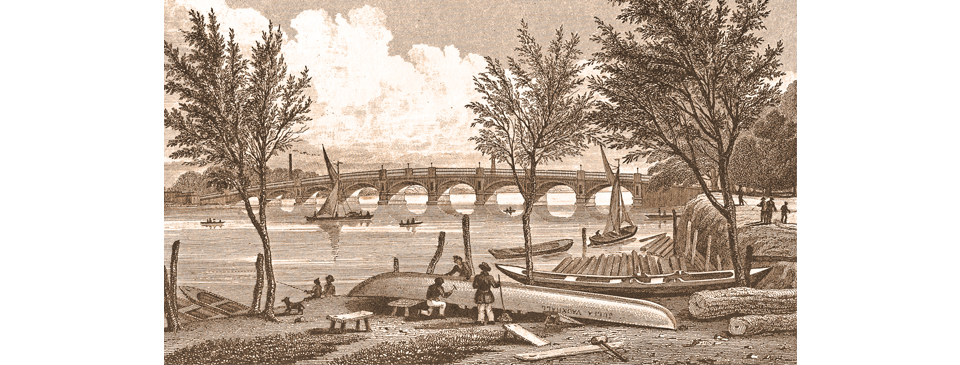 The original Vauxhall Bridge | The History of London