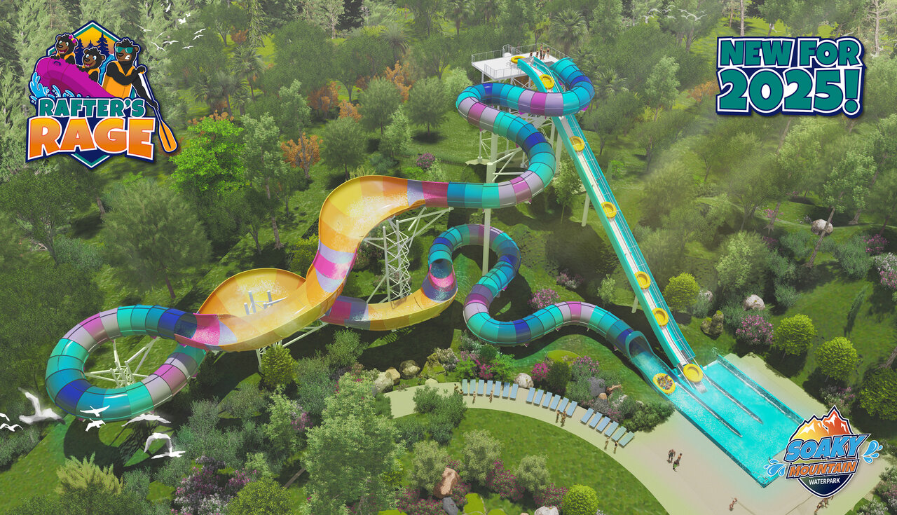 Soaky Mountain Waterpark Announces New Slide for 2025