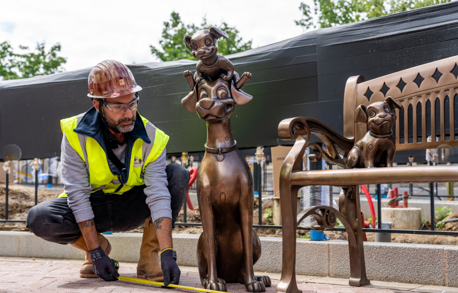 New Bronze Statues Planned for Disney Adventure World