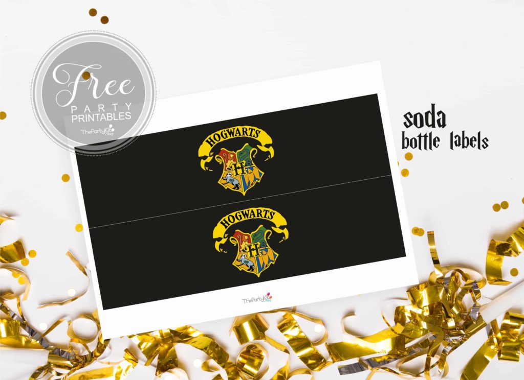 Harry Potter FREE party printables - thepartykitshop