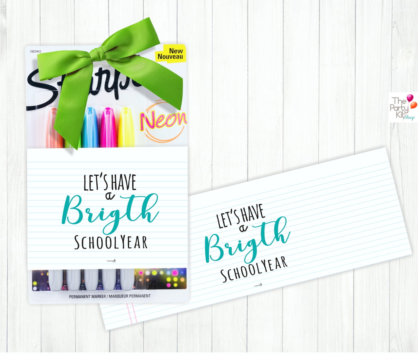 Back To School GIFT Ideas + printableTAGS - thepartykitshop