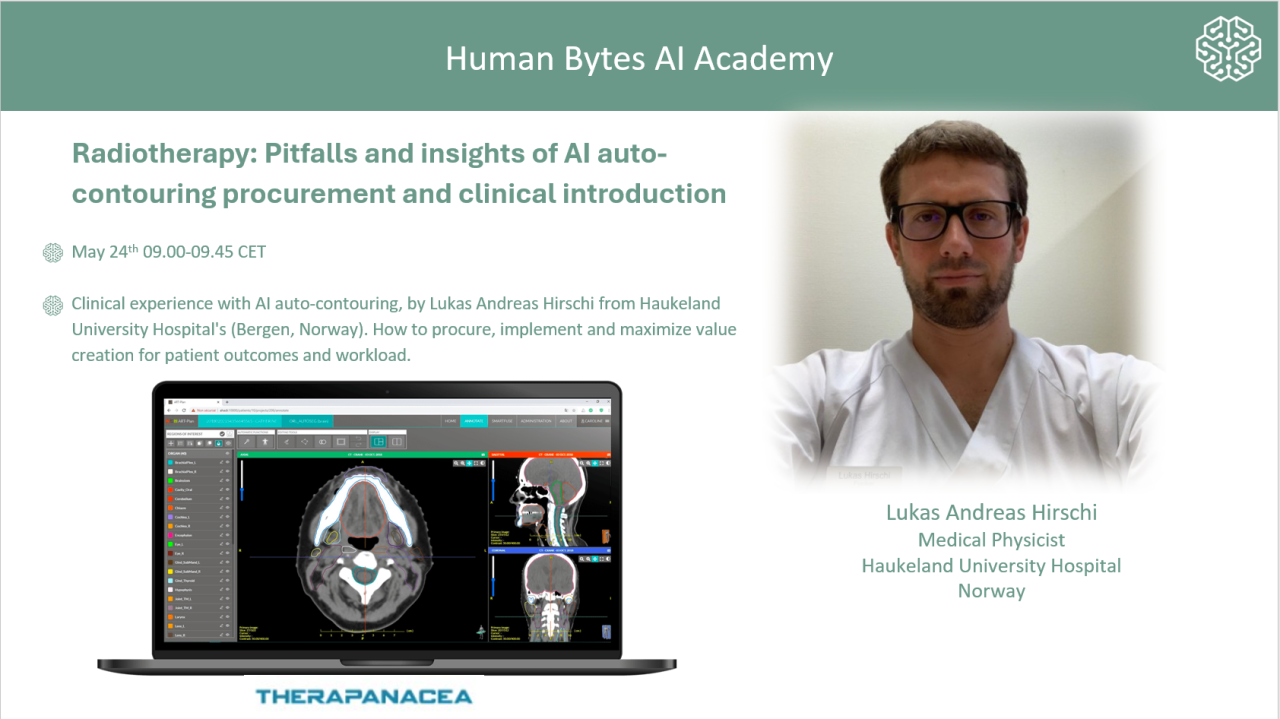 Adaptive radiotherapy solution, cancer care AI, contouring software