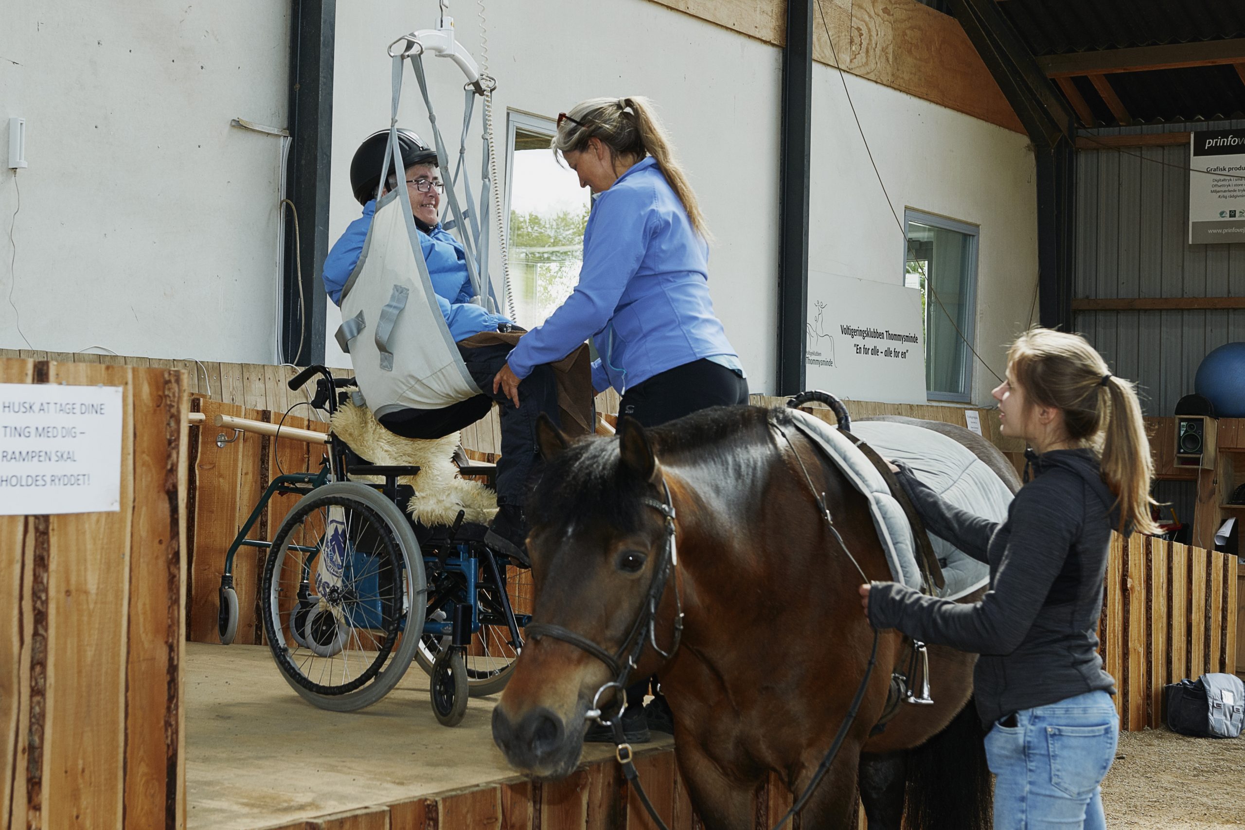 Motorisk træning på hest