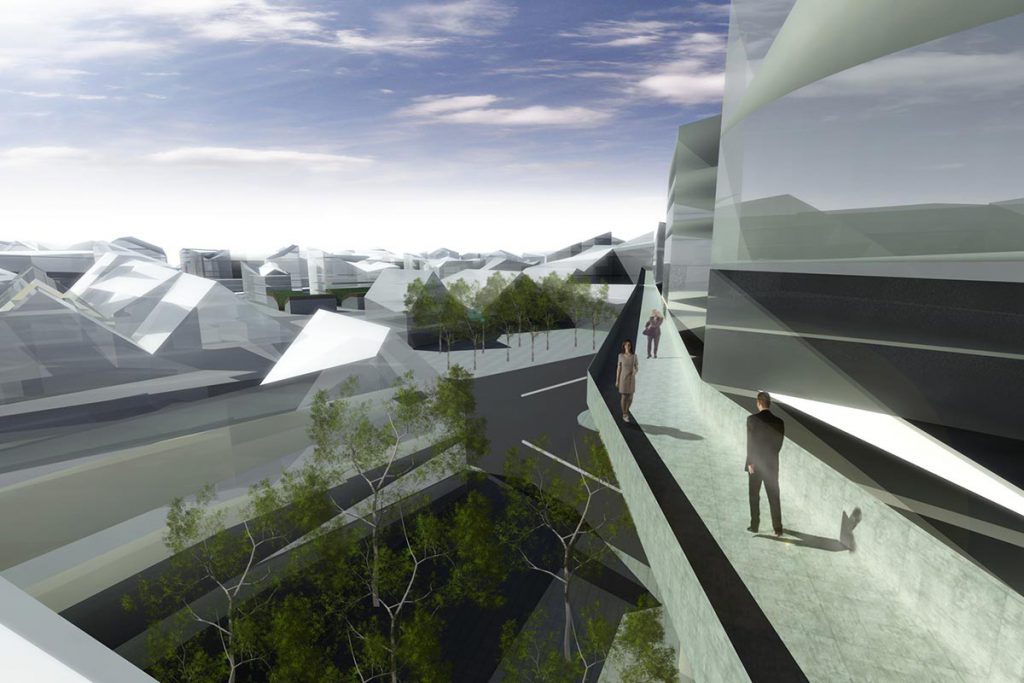 Turf City - Vatnsmyri parametric urban proposal - Reykjavik, Iceland