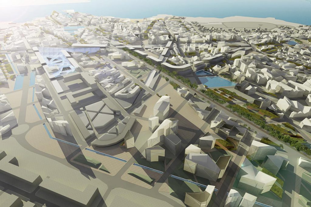 Turf City - Vatnsmyri parametric urban proposal - Reykjavik, Iceland