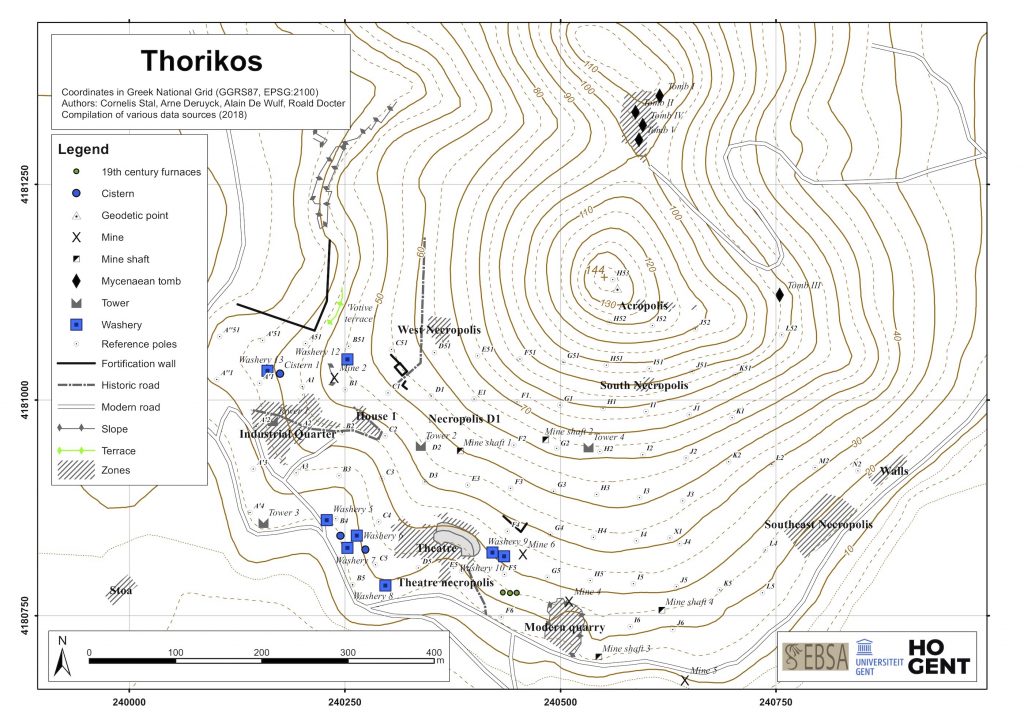 The Site – Thorikos Archaeological Research Project
