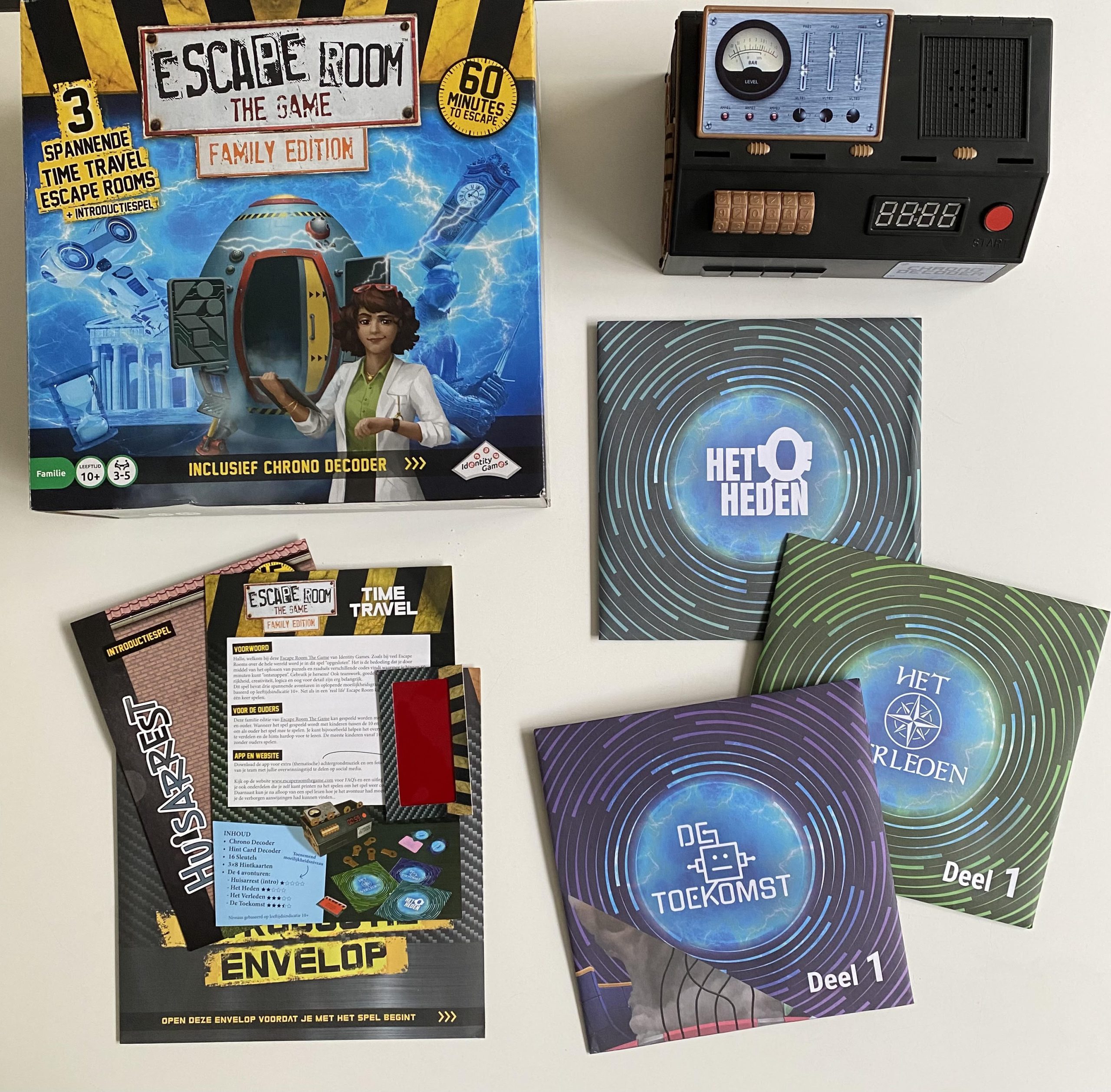 Review: Escape Room The Game: Time Travel (familie editie) - Thuisleven.com