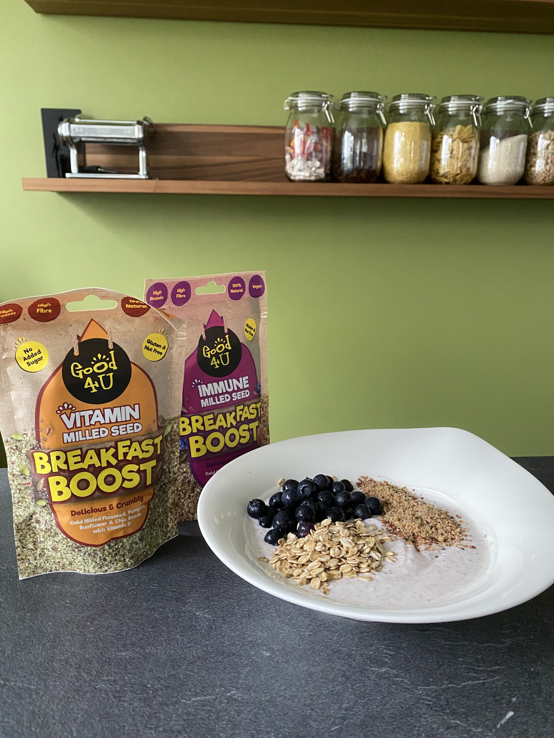 Begin de dag met Good4U Vitamin Milled Seed Breakfast Boost - Thuisleven.com