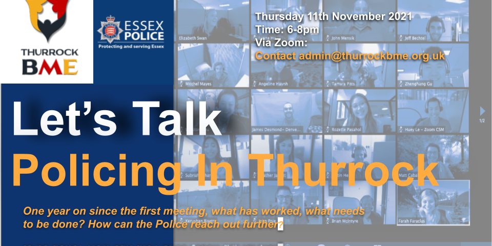 A Conversation With Police Chief Insp Mark Barber – Thurrock BME