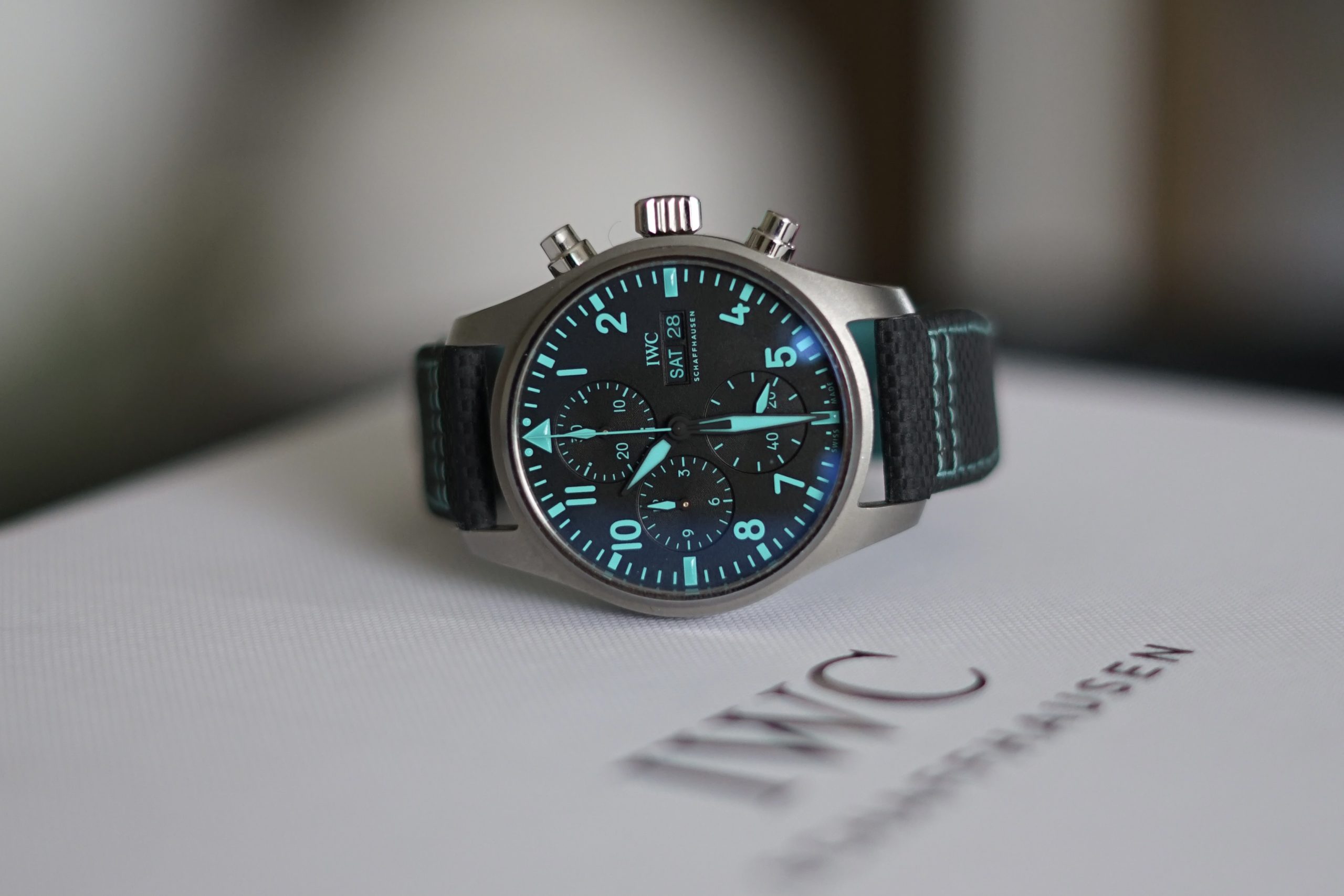IWC Pilots Chronograph IW388108 *SOLGT* – TimeCollect.dk