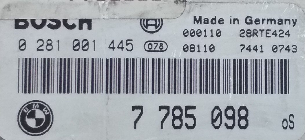 Ecu motor 0281001445 - *** Centralitas de motor -TODO ECU
