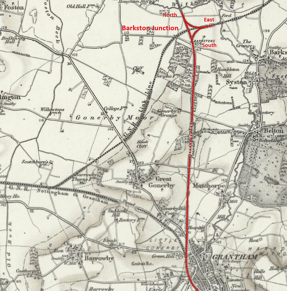 Turntables and Triangles - Tracks through Grantham