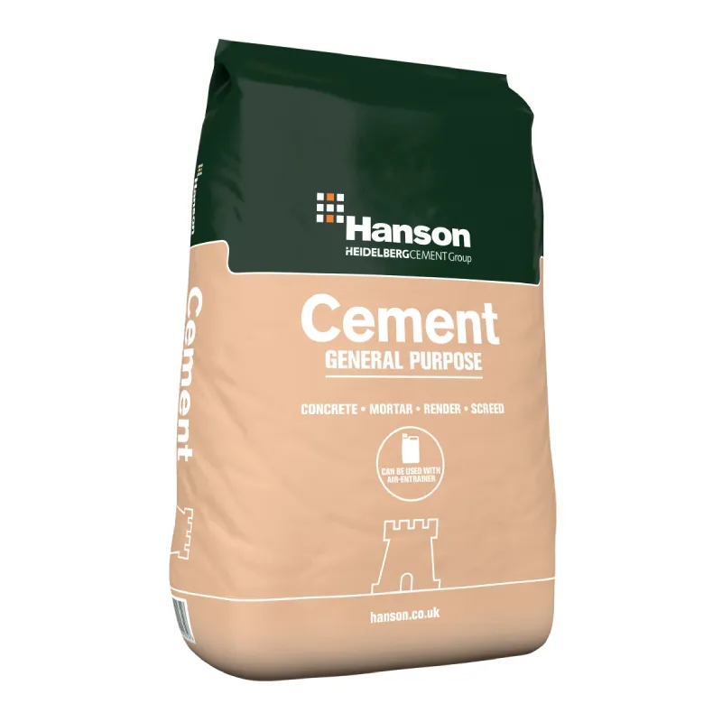 Hanson General Purpose Cement Paper Bag 25kg - Trade Supplies Scotland