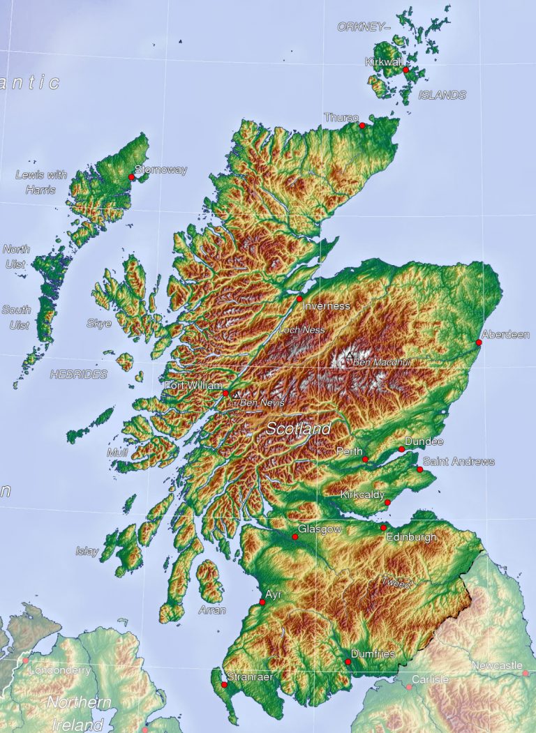 Locations - Trek Scotland