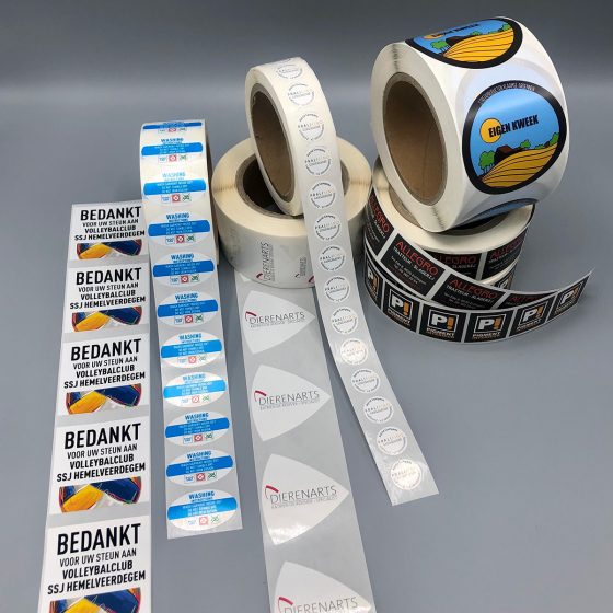 Stickers op rol – TR-Graphics