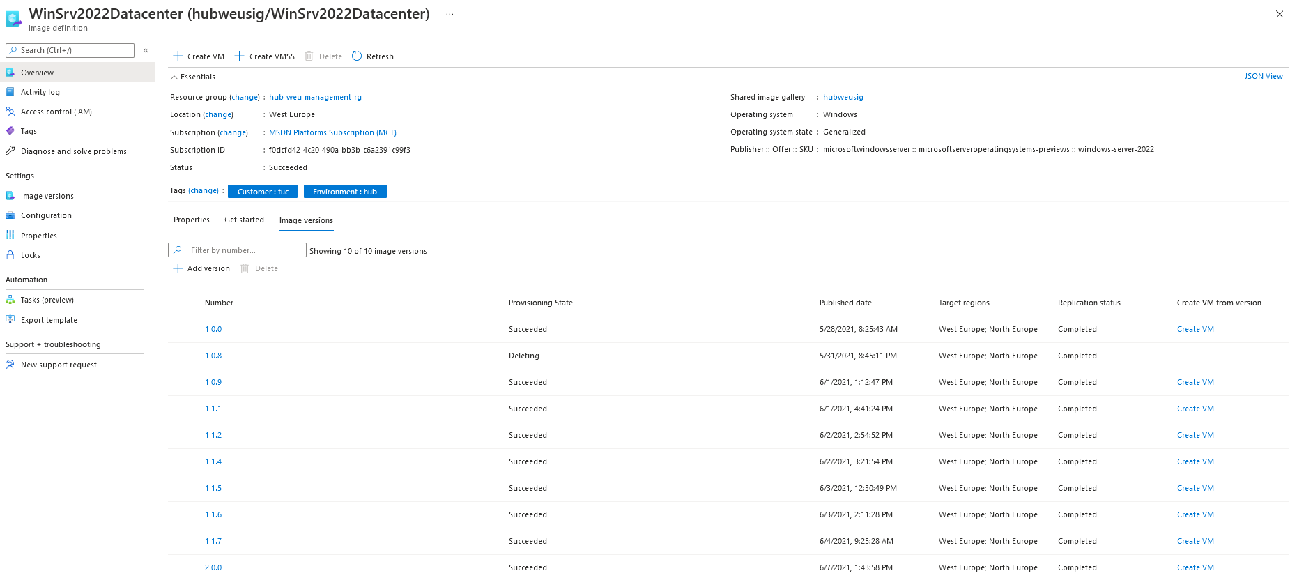 How to clean-up obsolete Image Versions in Azure Shared Image Gallery ...
