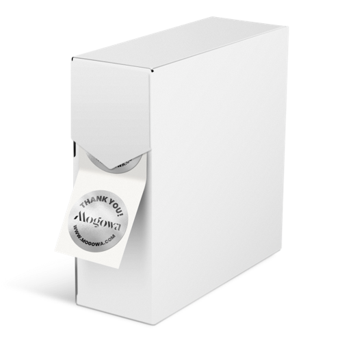 Silver Labels on Roll – Tutto Print