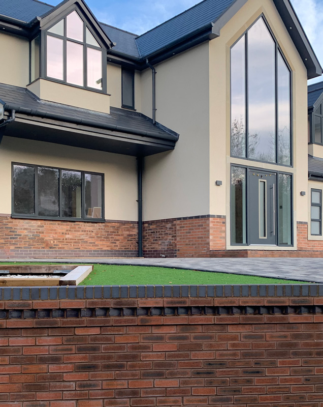 UK Rendering - View our work we use KREND, PAREX, & WEBBER.