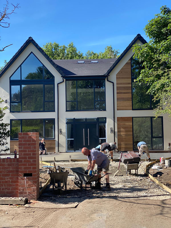 UK Rendering - View our work we use KREND, PAREX, & WEBBER.