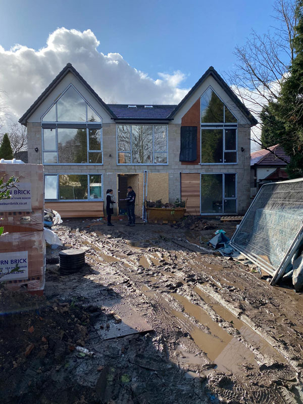 UK Rendering - View our work we use KREND, PAREX, & WEBBER.