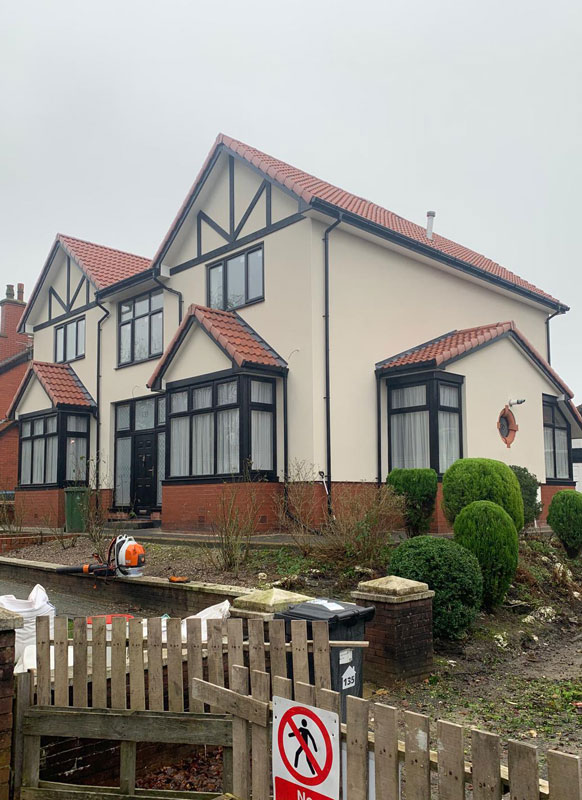 UK Rendering - View our work we use KREND, PAREX, & WEBBER.