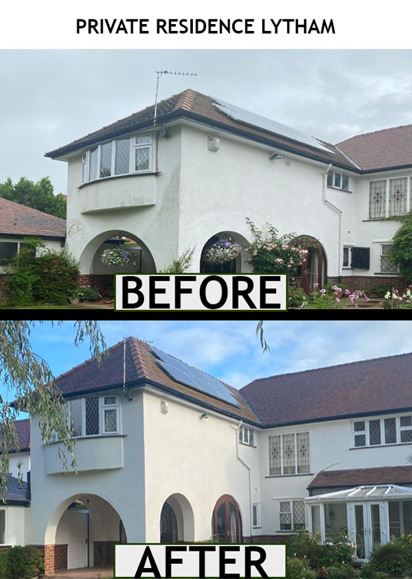 UK Rendering - View our work we use KREND, PAREX, & WEBBER.