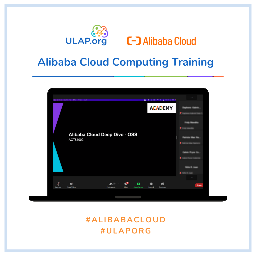 Alibaba Cloud ACA Cloud Computing Training and Certification in Partnership with ULAP.org - ULAP.org