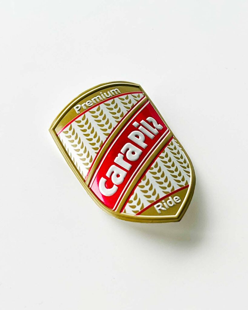 Cara Pils Premium Ride Headbadge - UPSMUCK