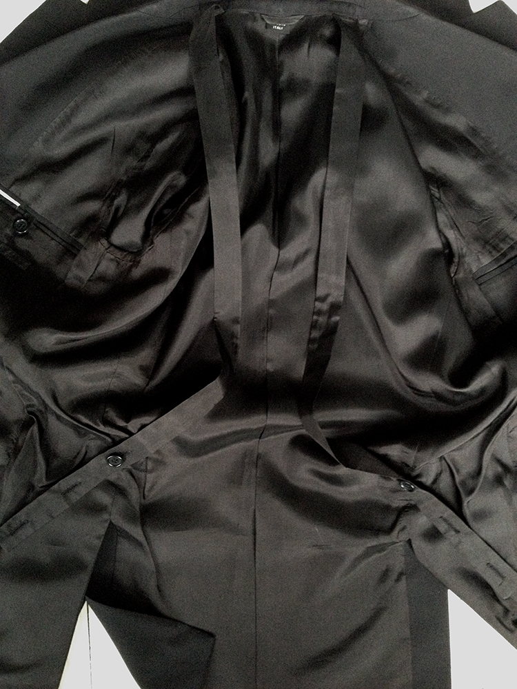 Helmut Lang black bondage straps blazer — fall 2002 Helmut Lang black bondage straps blazer — fall 2002
