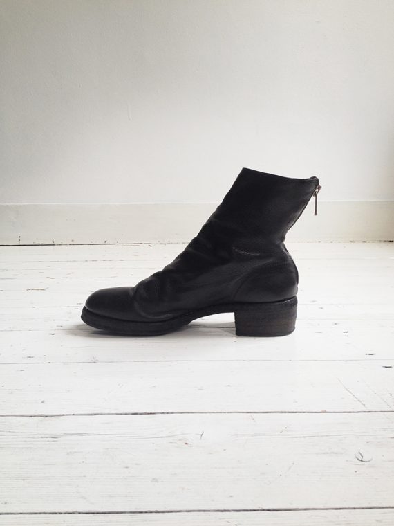 Guidi 796Z Black Leather Back-Zip Boots (39) - VANIITAS vintage ...