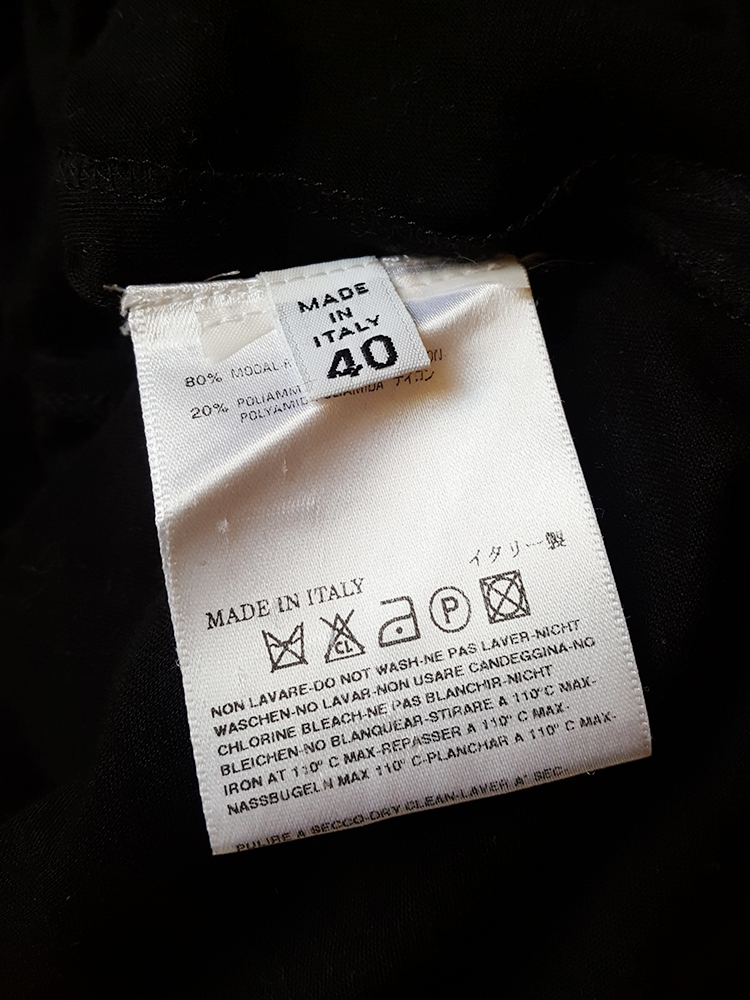 Maison Martin Margiela replica black 1970's day dress Maison Martin Margiela replica black 1970's day dress